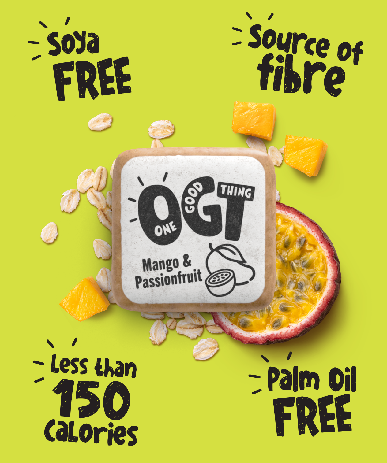 Mango & Passionfruit Snack Bar – One Good Thing